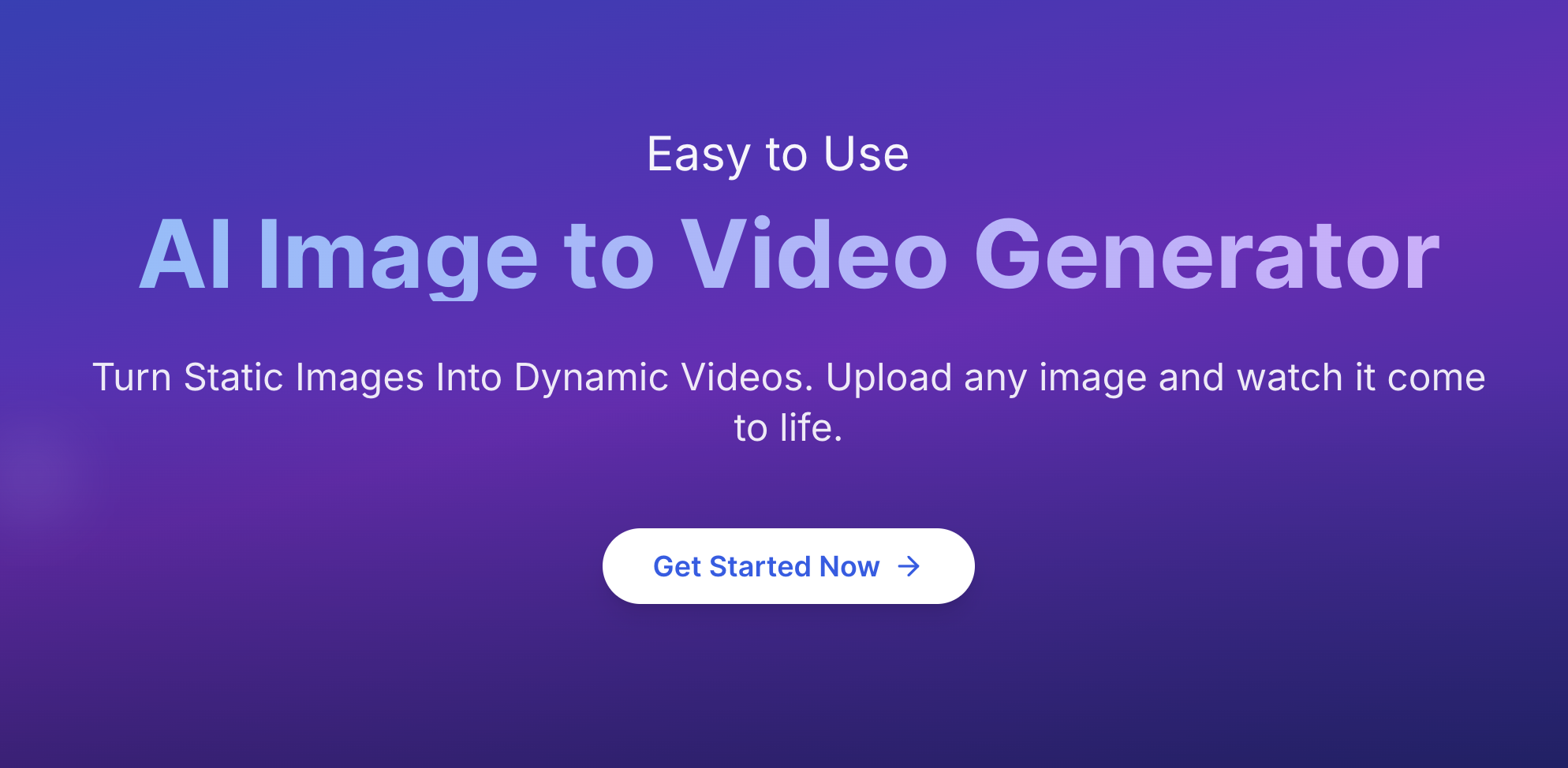 Image to Video Editor | AI-Powered Video Creation