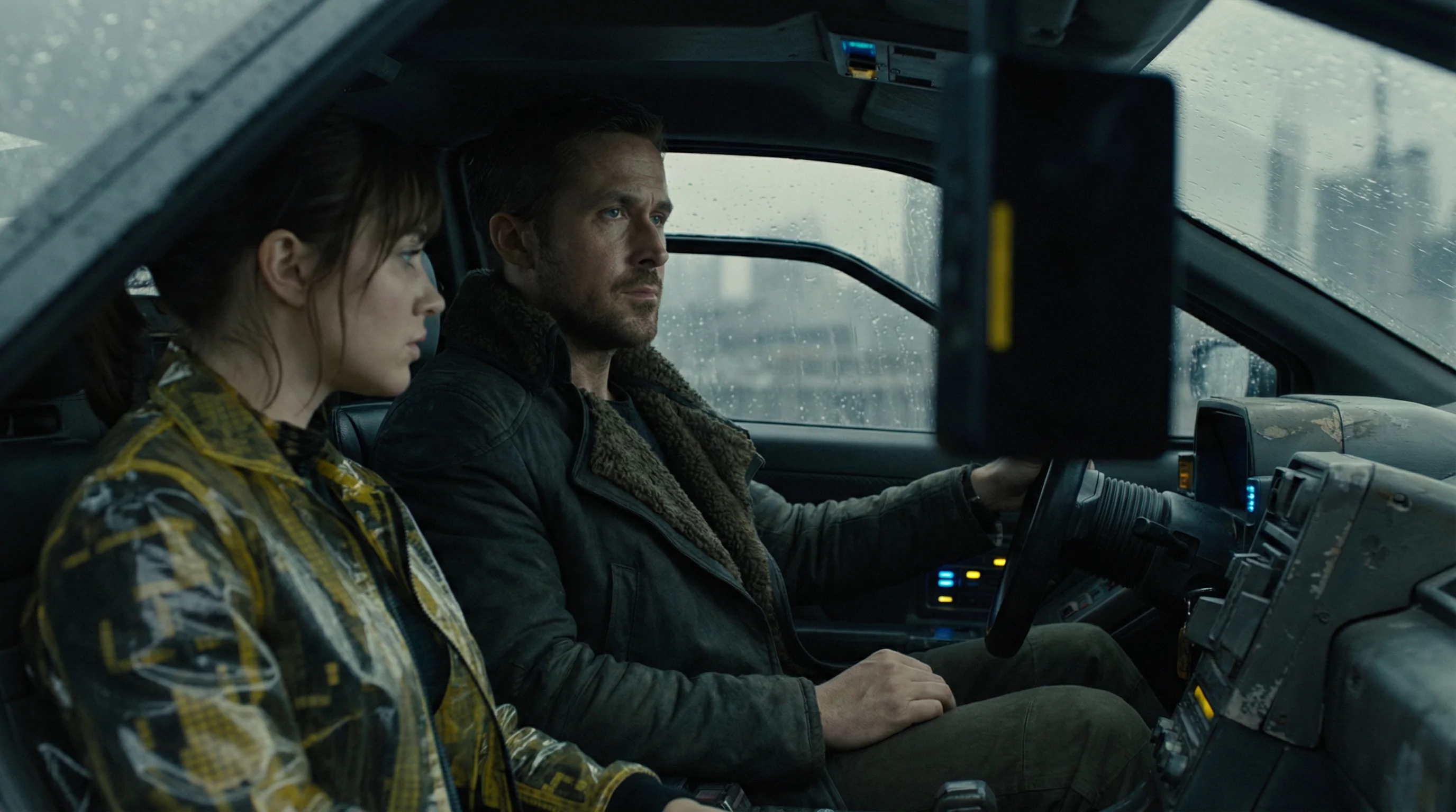 Blade Runner 2049 Car Interior Cinematic Still | AI Prompt & generated ...